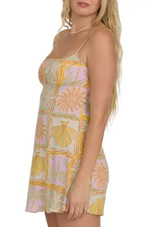 BILLABONG Printed Mini Dress