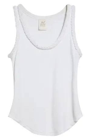 Cinq À Sept Braid Accent Tank