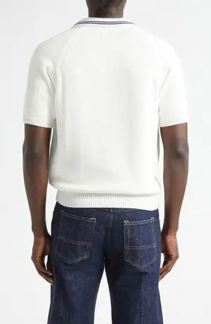 NOAH Cotton Polo Sweater
