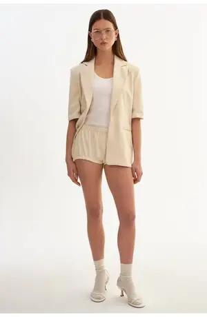 LAMARQUE Faux Suede Bloomer Shorts