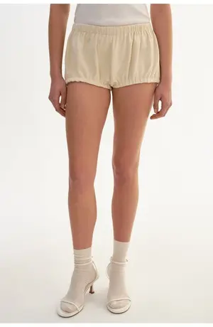 LAMARQUE Faux Suede Bloomer Shorts