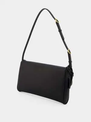 Valentino Garavani Small Nappa Leather Shoulder Bag - Black