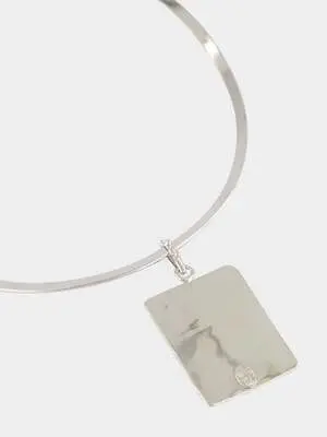 Sylvia Toledano Shield Pendant Necklace