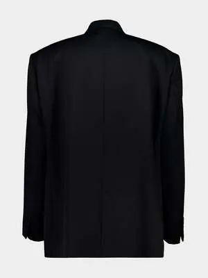 Balenciaga Double-breasted Wool Blazer