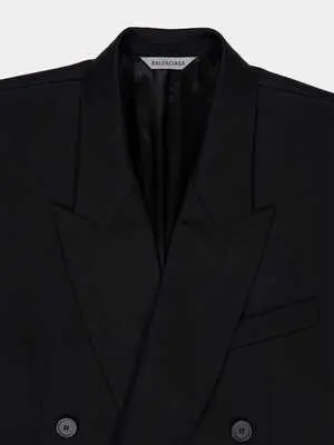 Balenciaga Double-breasted Wool Blazer