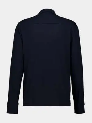 JAMES PERSE Deep Clean Finish Cotton Jersey Shirt