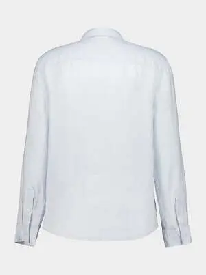 JAMES PERSE Light Classic Linen Shirt - Blue