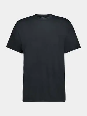 JAMES PERSE Carbon Luxe Lotus Cotton T-shirt - Black