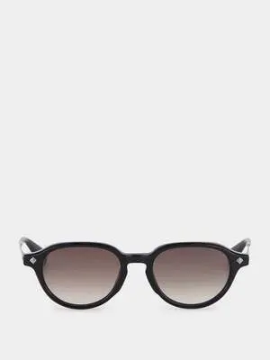LUNETTERIE GÉNÉRALE Après-ski Round Sunglasses - Black