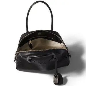 Miu Miu Vivant Nappa Leather Bag - Black
