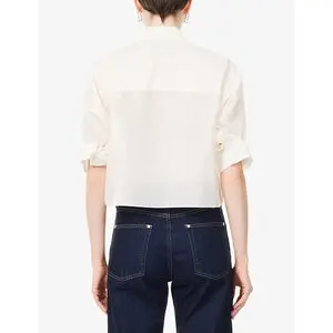 TWP Ruffled Cotton Shirt