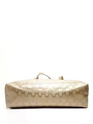 Gucci Gg Imprime Tote Bag - Gold