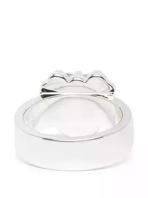 STOLEN GIRLFRIENDS CLUB Love Claw Mystic Quartz Ring - Silver