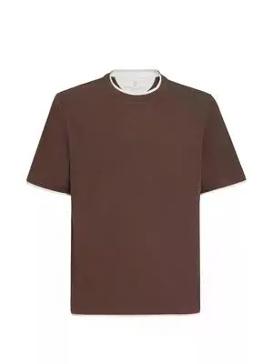 Men's Cotton-Jersey Layered T-Shirts