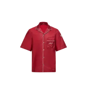 Moncler Embroide Logo Short Sleeve Shirt