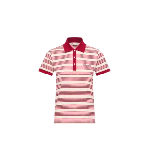 Moncler Striped Cotton Polo Shirt - Multicolor