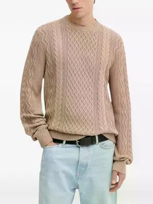 Tommy Hilfiger Cable Knit Crew Neck Sweater