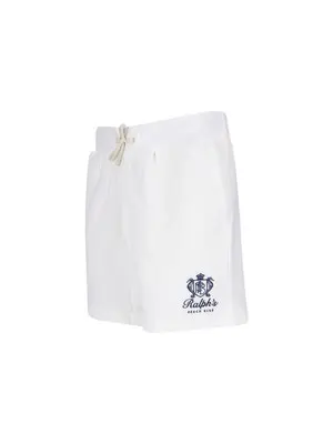 Fear Of God Sport Shorts With Logo - White