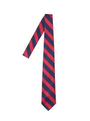 Polo Ralph Lauren Silk Striped Neck Tie - Blue