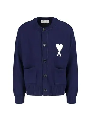 AMI Paris De Coeur Cardigan