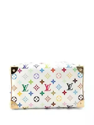 LOUIS VUITTON X Takashi Murakami Speedy Soft Bandouliere 25 Satchel