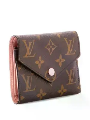 LOUIS VUITTON Victorine Wallet Monogram Canvas Small Wallets - Brown