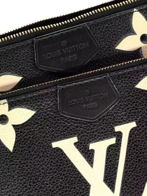LOUIS VUITTON Multi Pochette Accessoires Bicolor Monogram Empreinte Giant