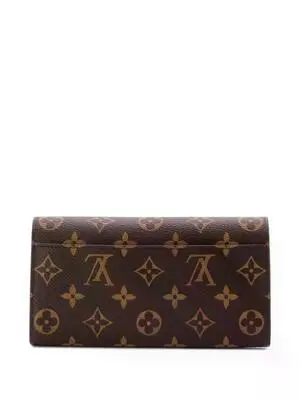 LOUIS VUITTON Sarah Wallet Nm Monogram Canvas Small Wallets - Brown