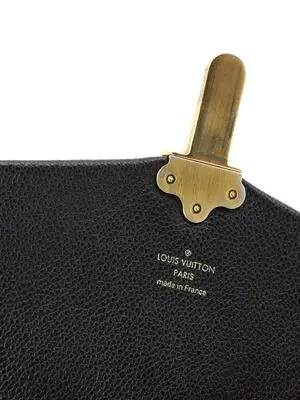 LOUIS VUITTON Clapton Handbag Damier And Leather Pm Crossbody Bag - Brown