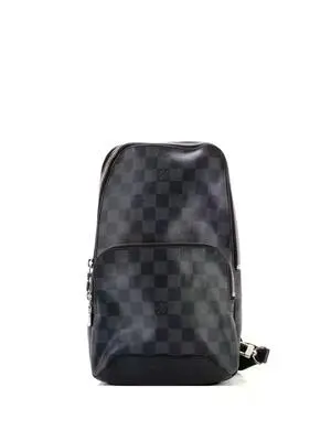 LOUIS VUITTON Avenue Sling Bag Damier Graphite - Black