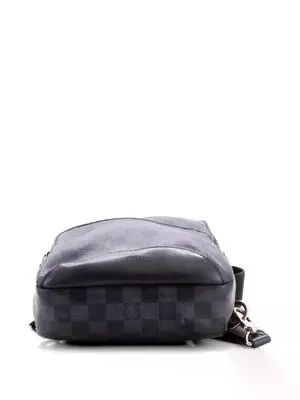 LOUIS VUITTON Avenue Sling Bag Damier Graphite - Black