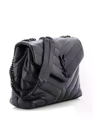 Saint Laurent Loulou Matelasse Chevron Leather Small Shoulder Bag