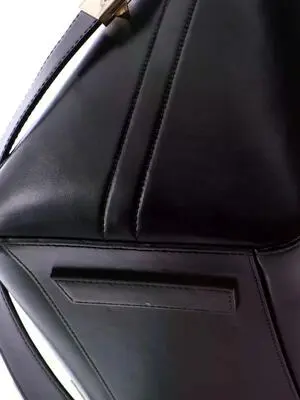 Givenchy Antigona Glazed Leather Medium Satchel - Black