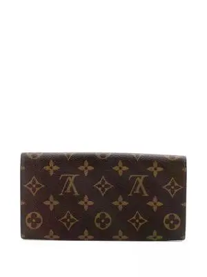 LOUIS VUITTON Vintage Sarah Wallet Monogram Canvas Small Wallets