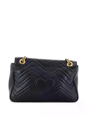 Gucci Gg Marmont Medium Shoulder Bag - Black