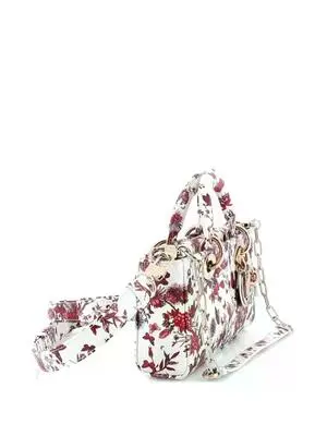 Dior Lady D-joy Printed Leather Small Satchel - Multicolour