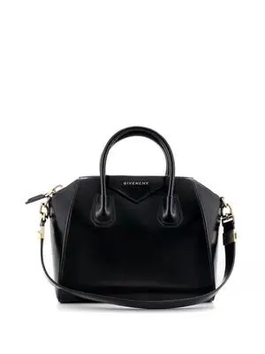 Givenchy Antigona Small Satchel Glazed Leather - Black