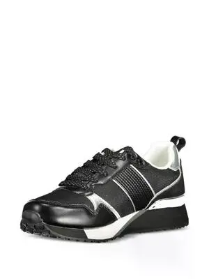 U.s. Polo Assn. Metallic-panel Logo-patch Sneakers