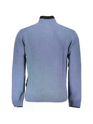 NAPAPIJRI Half-zip Cotton Sweater - Blue