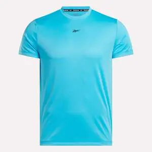 REEBOK Short Sleeve Tech Training T-shirt - Future Cyan