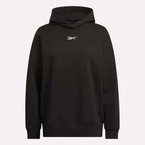 REEBOK Luxe Oversized Hoodie - Black