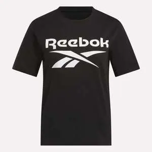 REEBOK Crewneck Short Sleeve Tee With Logo