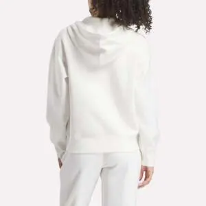 REEBOK Small Vector Full Zip Sweatshirt - Vector Chalk Heather