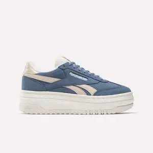 REEBOK Campion Extra Platform Suede Sneakers - Shadow/muted Clay/chalk