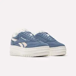 REEBOK Campion Extra Platform Suede Sneakers - Shadow/muted Clay/chalk
