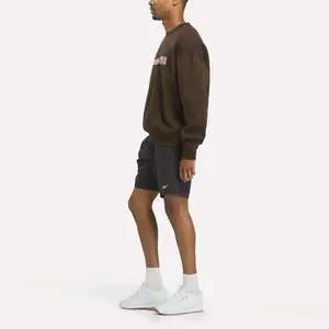 REEBOK Union Jack Logo Crewneck Sweatshirt - Espresso