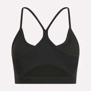 REEBOK Strappy Sports Bra - Black