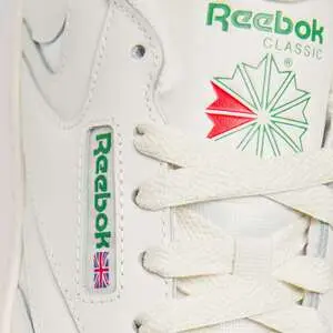 REEBOK Club C Extra Platform Sneakers - Chalk/chalk/glen Green