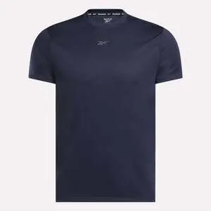 REEBOK Short Sleeve Tech Training T-shirt - Vector Navy