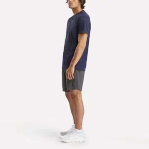 REEBOK Short Sleeve Tech Training T-shirt - Vector Navy